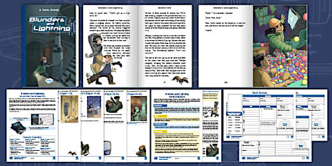 'Blunders and Lightning' Lower KS2 Fiction Reading Comprehension